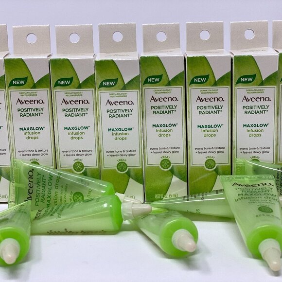 Aveeno | Skincare | 5 Aveeno Infusion Drops 5ml Ea New In Boxes | Poshmark
